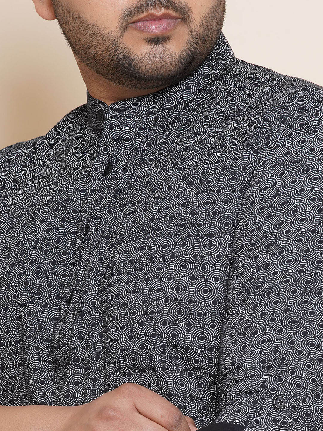 Circular Print Kurta