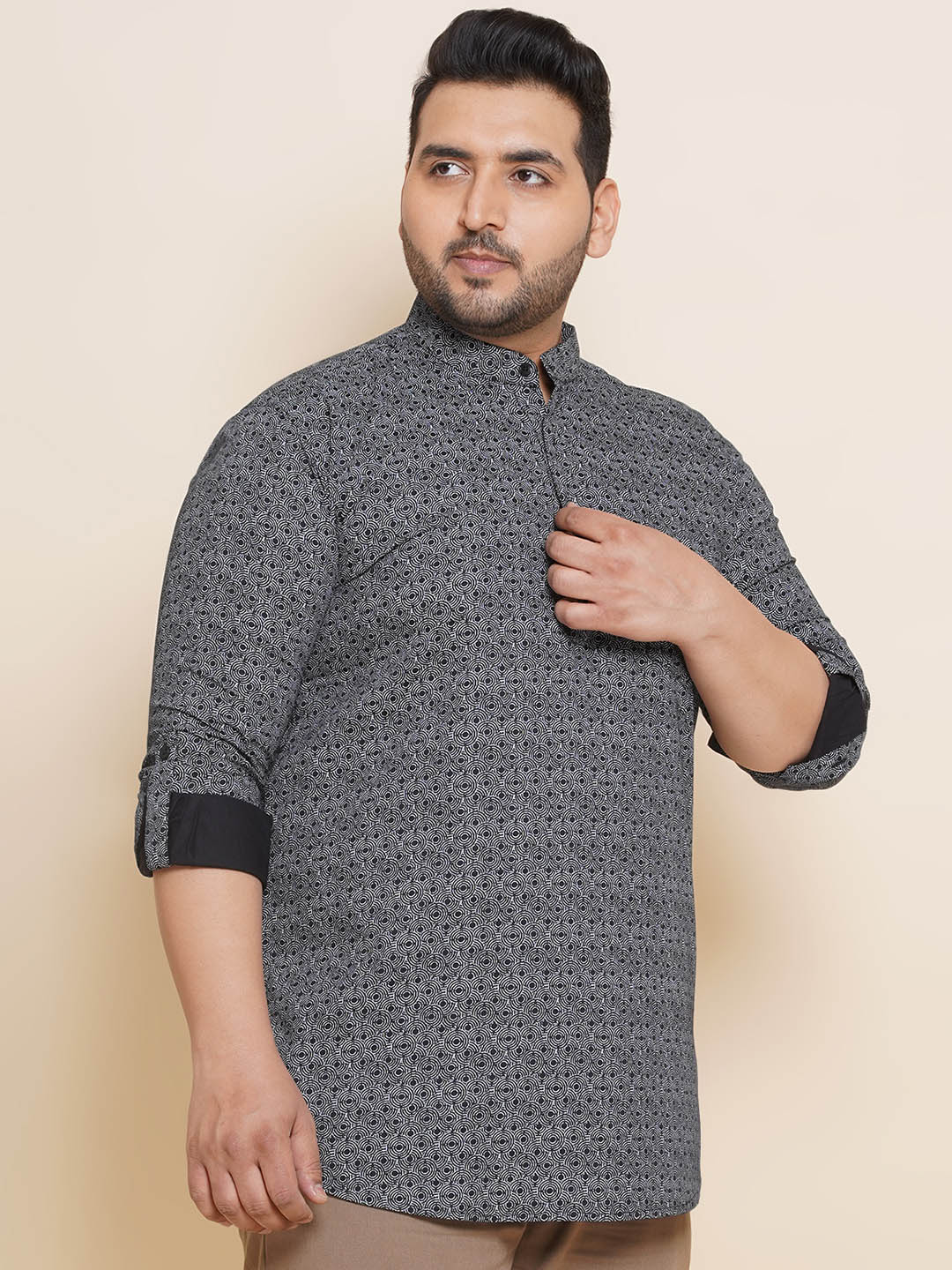 Circular Print Kurta